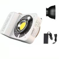 China ZC-100BI 100W Portable LED Fill Light with Bi-Color 2700-7500K Temperature and Rechargeable Battery for sale