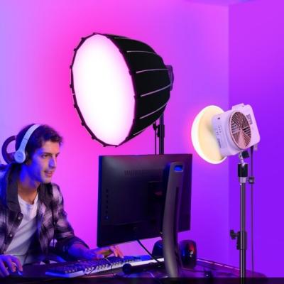 China Yidoblo ZC-100C 100W RGB COB LED Video Light 2700K-7500K Battery Powered Studio Fill Light for sale