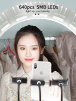 China Yidoblo 22 Inch 100W LED Ring Light with Tripod Bi-Color 3200K-5600K CRI 95 for sale