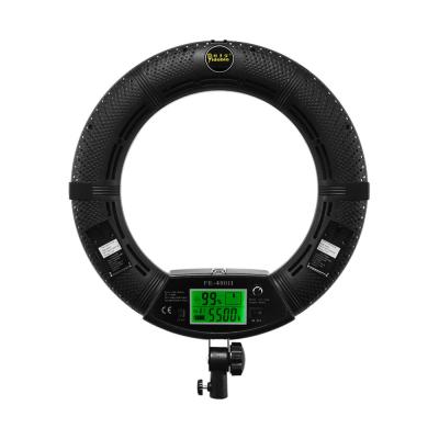 China Yidoblo 18 inch 96W FE-480II Bi-Color LED Ring Light with LCD Display Remote Control for Photography Video for sale
