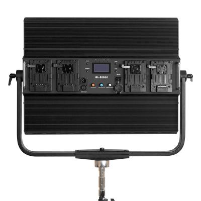 China Yidoblo GL-5000BI 500W RGB LED Video Light 50000lm 2800-9990K DMX Control Panel for Photography for sale