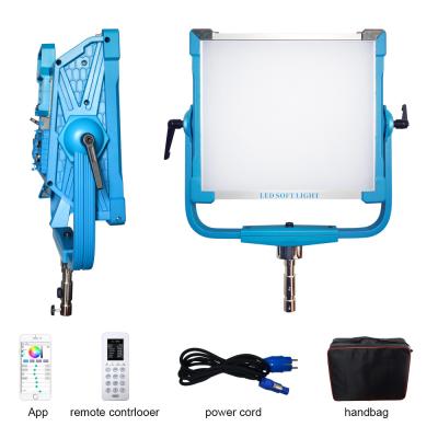 China Yidoblo AI2000C 200W RGB LED Studio Light Panel with 2800K-9990K Color Range and 120° Beam Angle for sale
