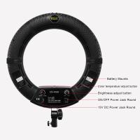 China Yidoblo FS-480II 48W LED Ring Light 18inch Dimmable 3200-5500K Video Light for sale