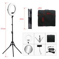 China Yidoblo FS-480II 48W 18 Inch LED Ring Light Kit with Tripod for Photography Live Streaming for sale