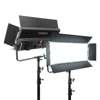 China 300W LED Flat Panel Video Light CRI95 3200-5600K Dimmable Studio Fill Light 110V-220V for sale