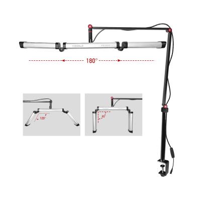 China Yidoblo FZ-20H 20W Foldable LED Half Moon Light for Lash Artists 5500K Dimmable for sale
