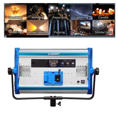 China A-2200IIT DMX Control LED Soft Panel Light for Studio Film and Photography Lighting Needs with 12 Effects for sale