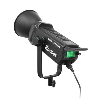 China Yidoblo ZD-100E 100W LED Video Light 2700K-7500K Bi-Color Studio Fill Light with Remote for sale