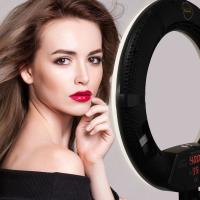 China Yidoblo FD-480II 96W 18 Inch LED Ring Light 480 LED Beads 3200-5600K Bi-Color Dimmable for Photography Video for sale