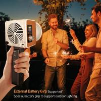 China Yidoblo ZE-150BI 150W Bi-Color LED Video Light 2700K-7500K Camera Fill Light with Cooling Fan for sale