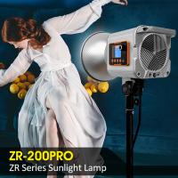 China Yidoblo ZR-200PRO 200W LED COB Video Light Dimmable Bi-Color 2700K-7500K for Studio Photography Live Stream for sale