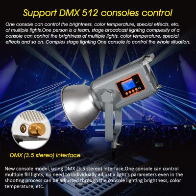 China Yidoblo 300W LED Video Light 2700-6500K Dimmable Continuous Output Studio Photography Light for Live Stream Recording for sale