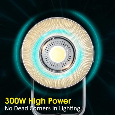China Yidoblo ZR-300BI 300W LED Video Light Studio Photography Lighting 2700-6500K Dimmable for sale