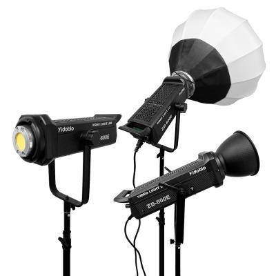 China Yidoblo 600W High Power Dual Color Temperature Spotlight 2700K-7500K for Industrial Photography Lighting for sale