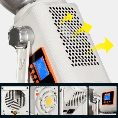 China Yidoblo ZR-600BI 600W LED Bicolor COB Video Light for Studio Photography Film for sale