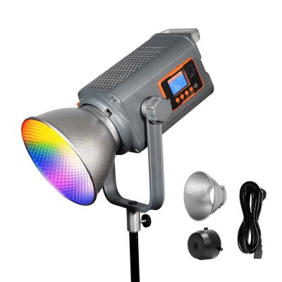 China 300W COB RGBW LED Video Light Full Color Photography Light 2700K-6500K CRI 95+ for sale