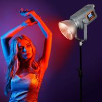 China 300W COB LED Full-Color Video Light ZR-300C 2700K-6500K RGB Studio Light for sale