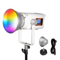 China ZR-200C 200W COB RGB LED Video Light 2700K-6500K Bowens Mount Wireless App Control Studio Photography for sale