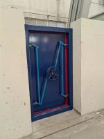 China High Waterproof Cutting Process Stainless Steel Flood Door for sale