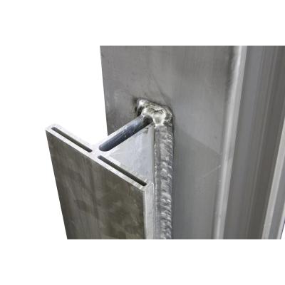 China Garage Detachable Flood Barrier Parking Lot Gate Aluminum Demountable Flood Wall for sale