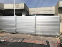 China Stackable Reusable Flood Barriers Garage Doors Aluminum Demountable Flood Barrier for sale