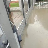 China Custom Detachable Flood Control Wall Garage Door Parking Lot Aluminum for sale