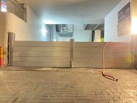 China Wall Protection Guardrail Aluminum Glass Flood Barrier Demountable Flood Wall for sale