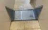 China Silvery White Water Driven Flip Up Flood Barrier Aluminium Alloy for sale