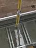 China Silvery White Water Driven Flip Up Flood Barrier Aluminium Alloy for sale