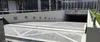 China Silvery White Water Driven Flip Up Flood Barrier Aluminium Alloy for sale