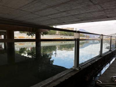 China Flood Control Landscape Sealed Waterproof Aluminum Glass Flood Control Wall for sale