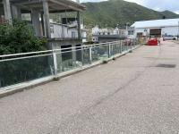 China Anodized Silver Visual Tempered Flood Control Barrier Embankment for sale