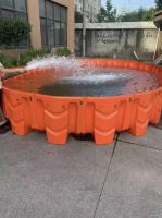 China Customizable L Shaped ABS Water Injection Barrier 1m Temporary Flood Control Board for sale