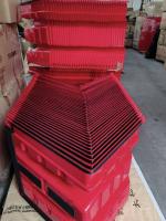 China Temporary ABS Flood Barrier Portable Independent L Shaped Parking Barrier for sale