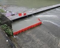 China Free Standing ABS Flood Barrier Removable And Detachable Water Retention for sale