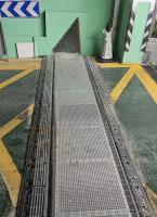 China Silvery White Flip Up Flood Barrier Aluminium Alloy	Automatic Flood Barrier for sale