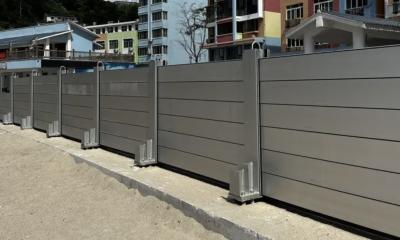 China Mobile Road Safety Aluminum Alloy Flood Barriers Garage Parking Lot Buildings for sale
