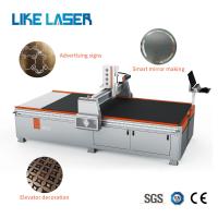 China CNC Engraving Machine for Mirror Decorative Etched Stainless Steel Sheet Elevator Door for sale