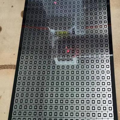 China 100W Fiber Laser Metal Engraving Machine for Stainless Steel Mirror Decorative Sheet 0.5mm Depth for sale