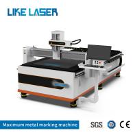 China 100W Fiber Laser Metal Engraving Machine for Stainless Steel Mirror Decorative Sheet 0.5mm Depth for sale