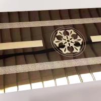 China Large Format Fiber Laser Marking Machine 1500x3000mm for Stainless Steel Decorative Plate Engraving for sale