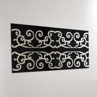 China CNC Laser Etching Machine 304 Stainless Steel Sheet Hotel Art Decoration 0.5mm Depth for sale