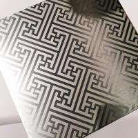 China Stainless Steel Sheet Laser Etching Machine 0.5mm Depth for Elevator Door Decoration for sale
