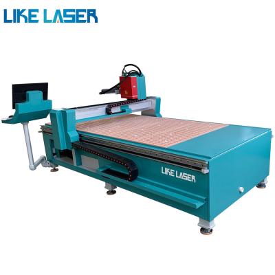 China Automatic Glass Door Frosting CNC Machine 1300x2500mm 100W Air Cooling for sale