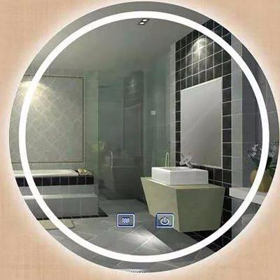 China Large Format Laser Mirror Marking Machine 800x800mm 50W for Hotel Bathroom Makeup Mirrors Decoration for sale