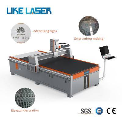 China 1500x3000mm Mini Coromant CNC Fiber Laser Engraver 50W 100W for Metal Plate Cutting Marking Bending for sale