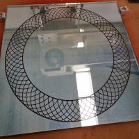 China Cutting Machine for Glass Engraving Table Sandblasted Art and Customization Options for sale