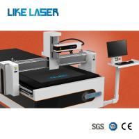 China High Power Fiber Laser Metal Engraving Machine 100W 200W for Stainless Steel Name Plate Etching 800x1200mm for sale