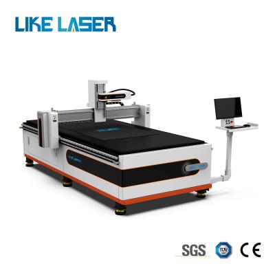 China Large Area Fiber Laser Marking Machine 100W 200W for Aluminium Copper Stainless Steel 800x1200mm for sale