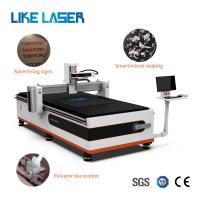 China ITO Low E Glass Laser Engraving Machine 1300x2500mm for Car Rearview Mirror Making for sale